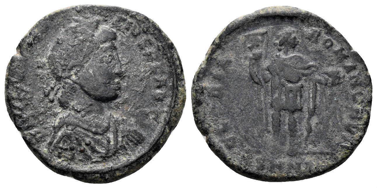 Theodosius I the Great. 379-395 AD. AE2 (5.13g, 22mm). Nicomedia mint ...