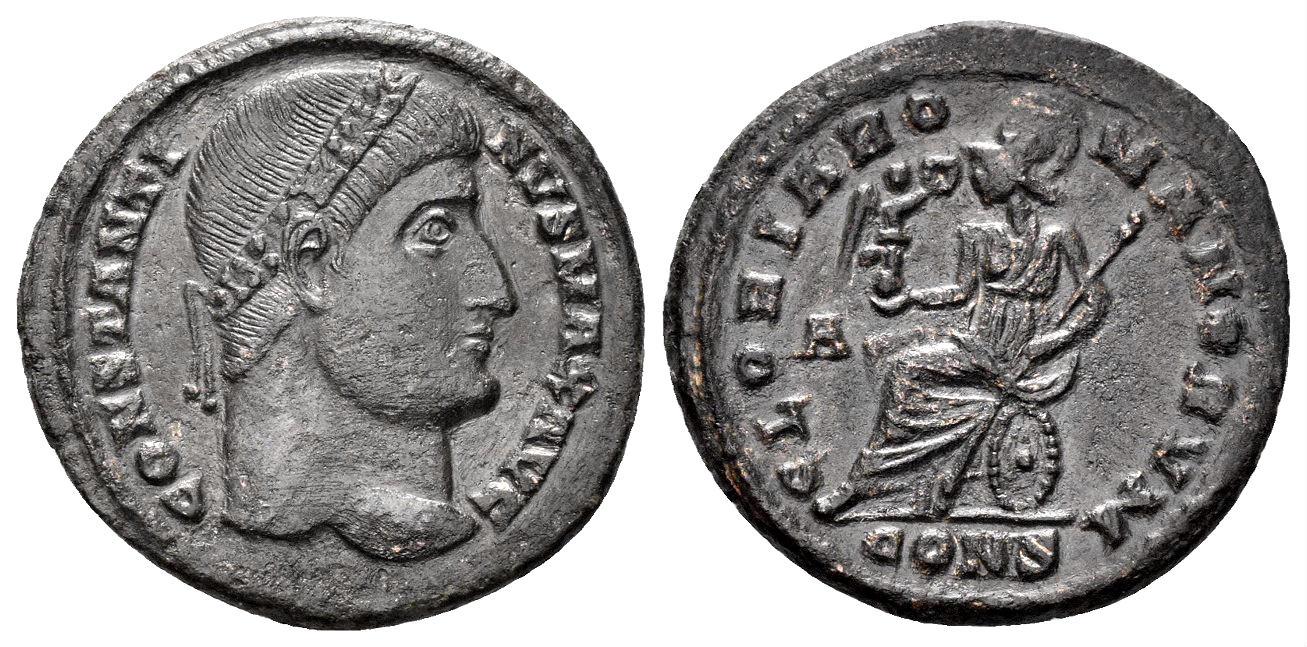 Constantine I ‘the Great’. 307-337 AD. AE Follis (2.68g, 20mm ...