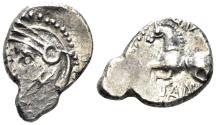 Celtic Northeast Gaul. Leuci. Circa 100-50 BC. Cast Potin (3.14g, 18mm ...