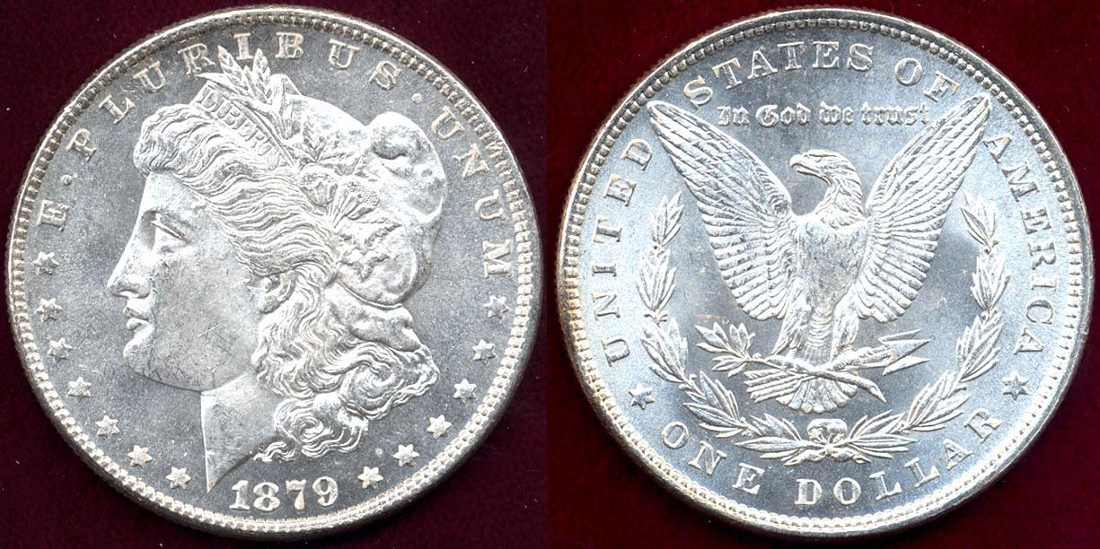 1879 MORGAN DOLLAR MS63 PROOF LIKE | Dollars