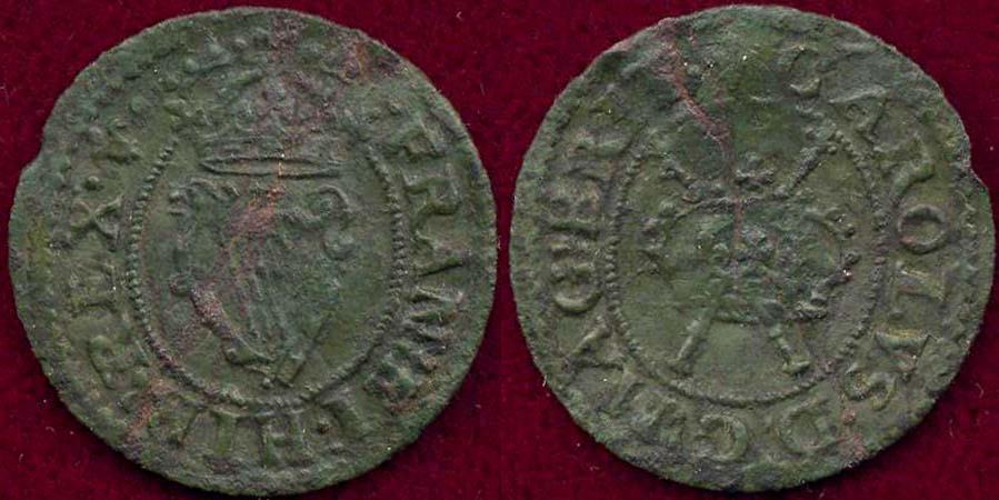 IRELAND 1613-1616 FARTHING ... JAMES I | European Coins