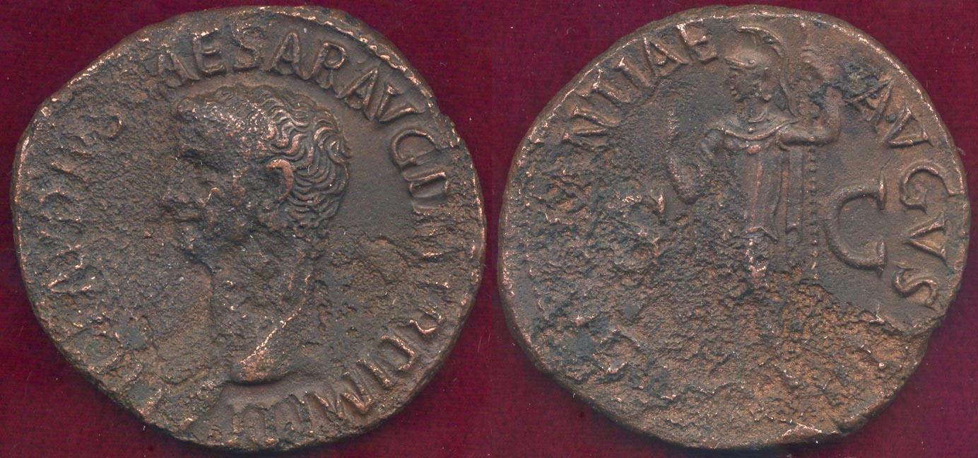 CLAUDIUS 41-54 AD AS ... CONSTANTIA | Roman Imperial Coins