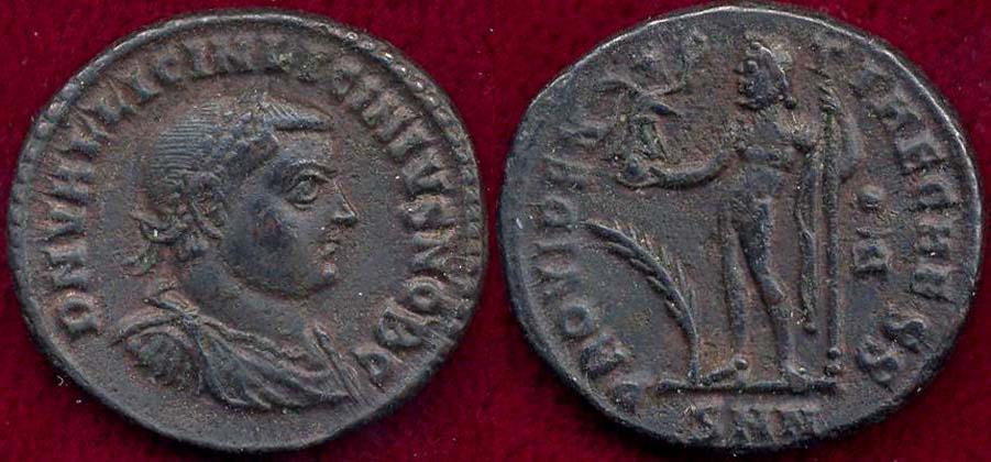 LICINIUS II NUMMUS 317-324 AD... Jupiter on Reverse | Roman Imperial Coins