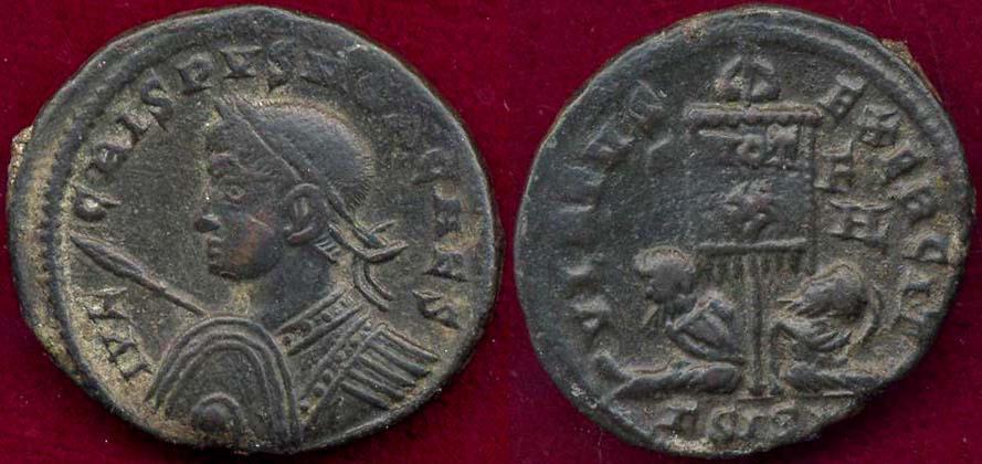 CRISPUS under Constantine the Great 320 AD XF | Roman Imperial Coins