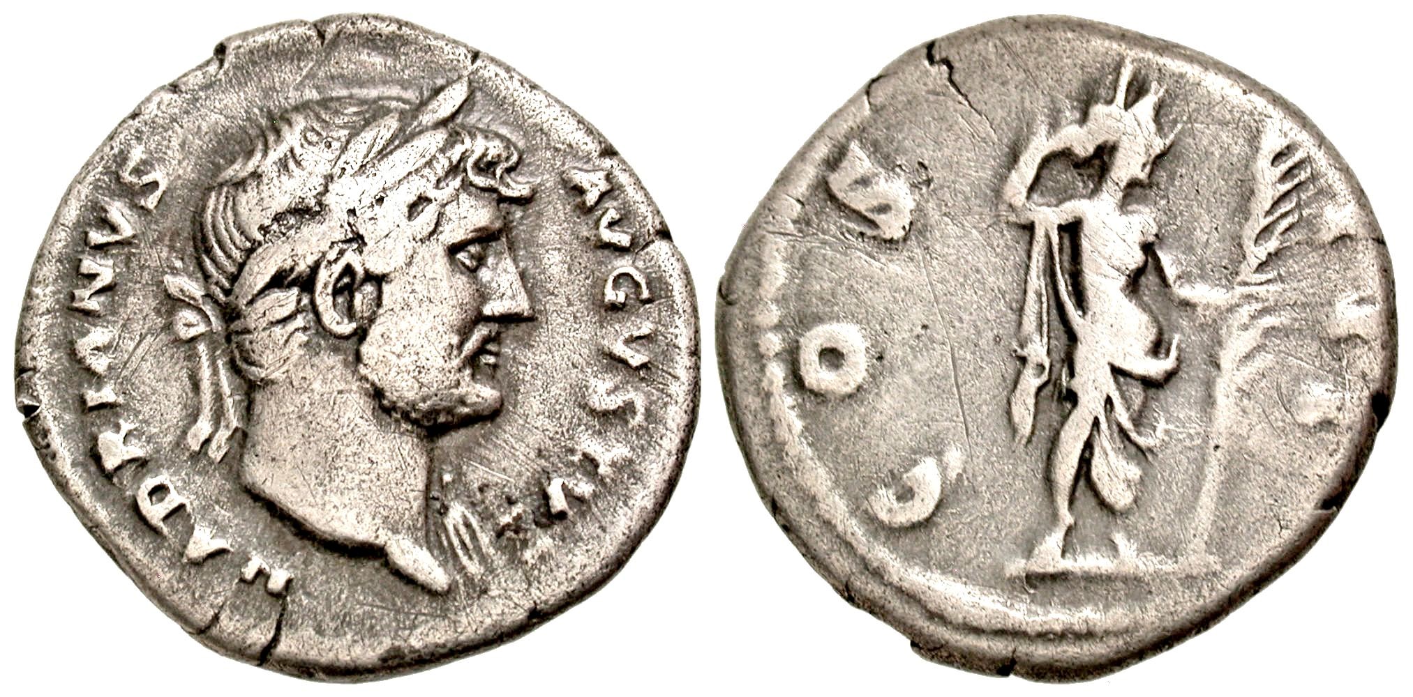 Hadrian AR (Silver) Denarius | Roman Imperial Coins
