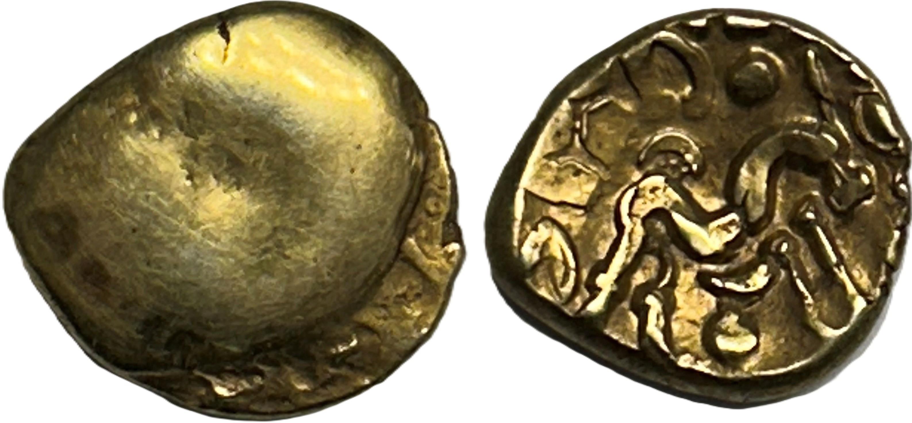 Celtic, Northeast Gaul, Ambiani Tribe AV (Gold) Stater