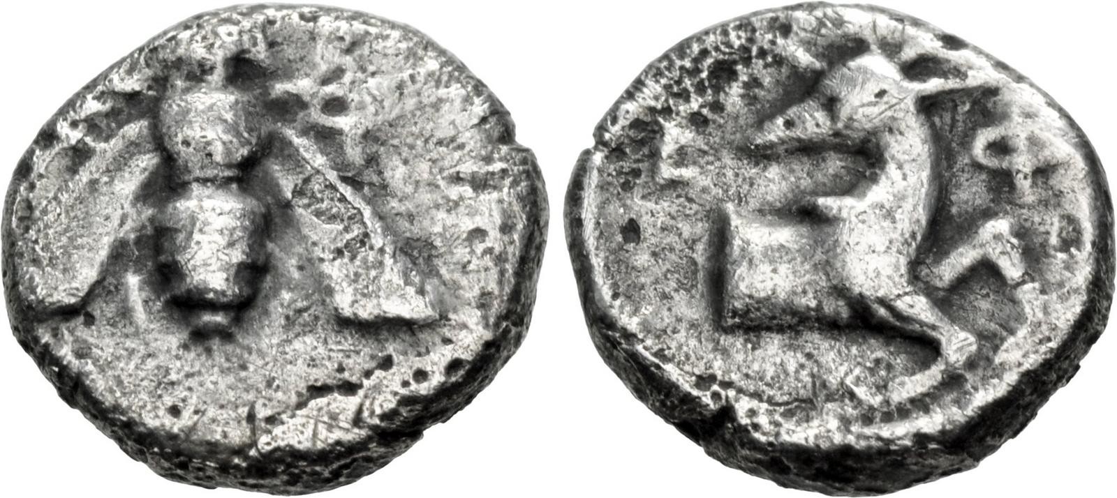 Ephesus AR (Silver) Obol | Greek Coins