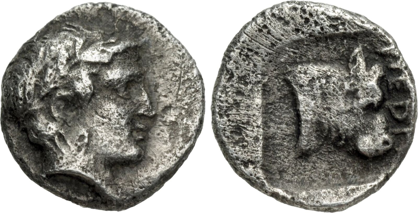 Mysia, Pergamon AR (Silver) Obol