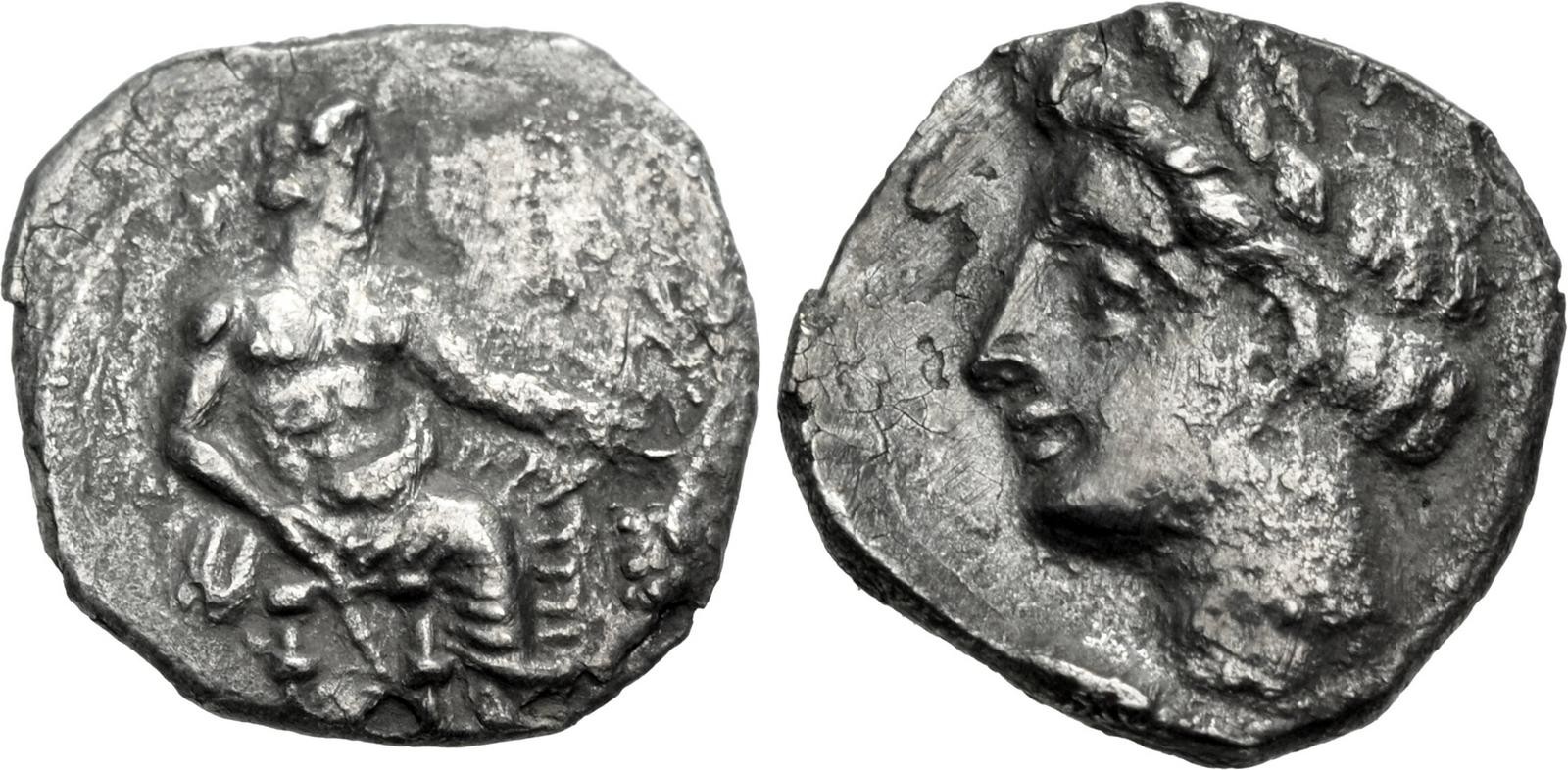 Cilicia, Uncertain AR (Silver) Obol | Greek Coins