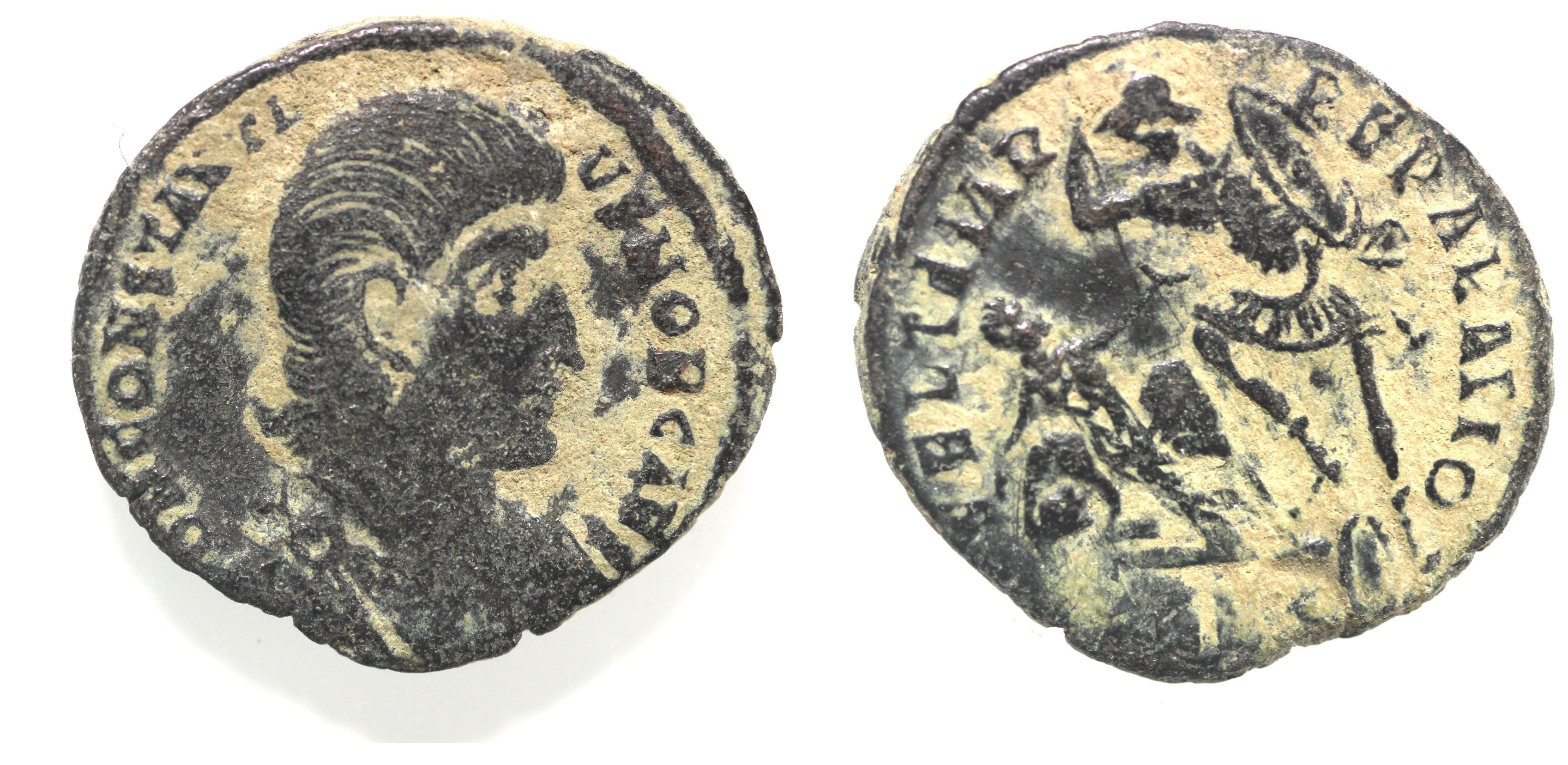CONSTANTIUS GALLUS AE FALLEN HORSEMAN | Roman Imperial Coins