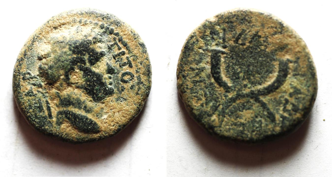 Decapolis. Gadara. Titus AE 19 | Roman Provincial Coins