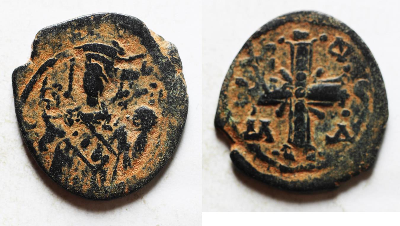 BYZANTINE. Alexius I Comnenus (1081-1118). AE tetarteron | Byzantine Coins