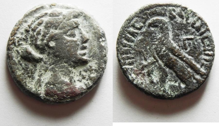 THE FAMOUS CLEOPATRA: PTOLEMAIC EMPIRE. EGYPT. Cleopatra VII Thea 51-30 ...