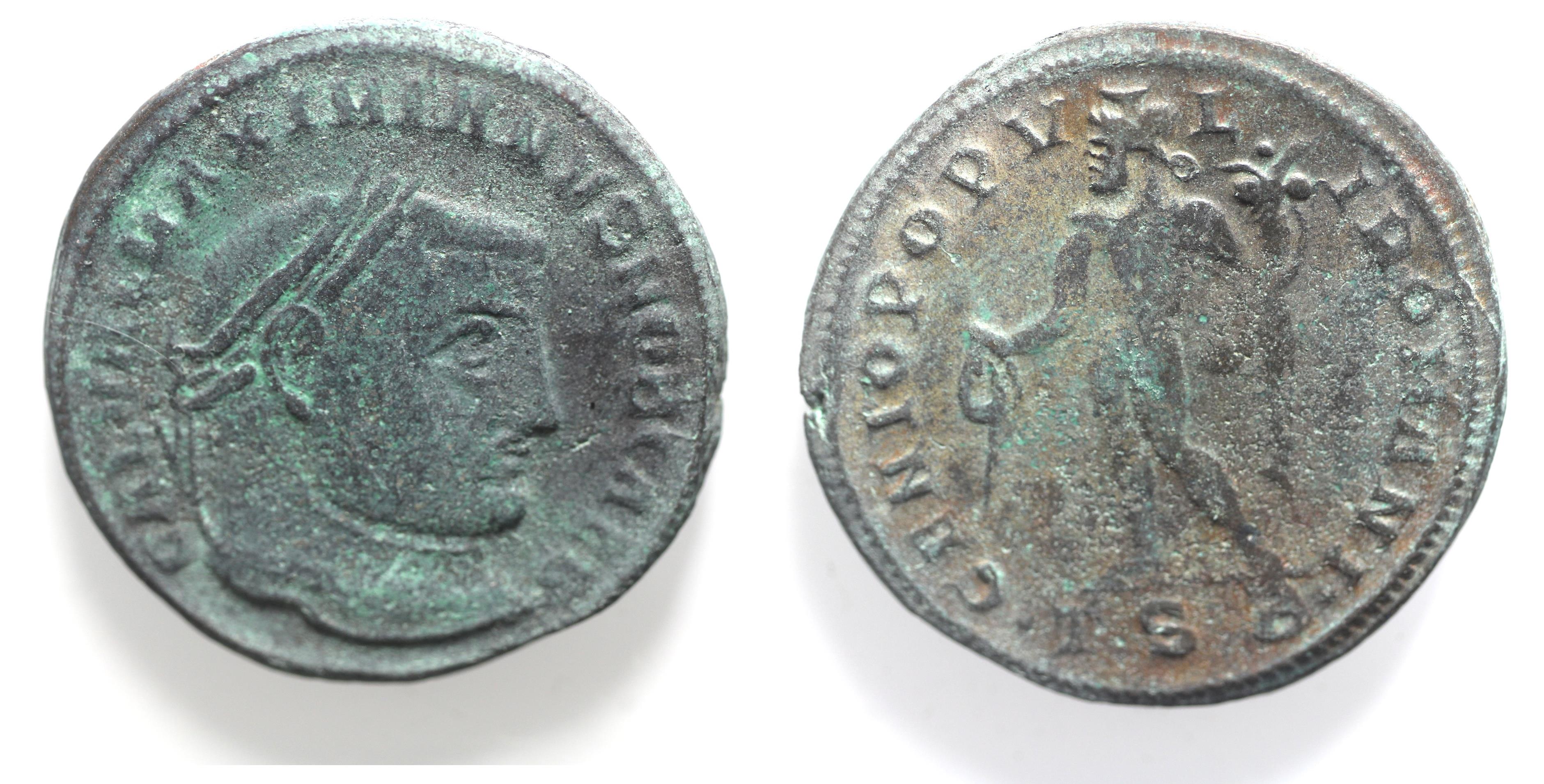 Galerius AE large follis. | Roman Imperial Coins