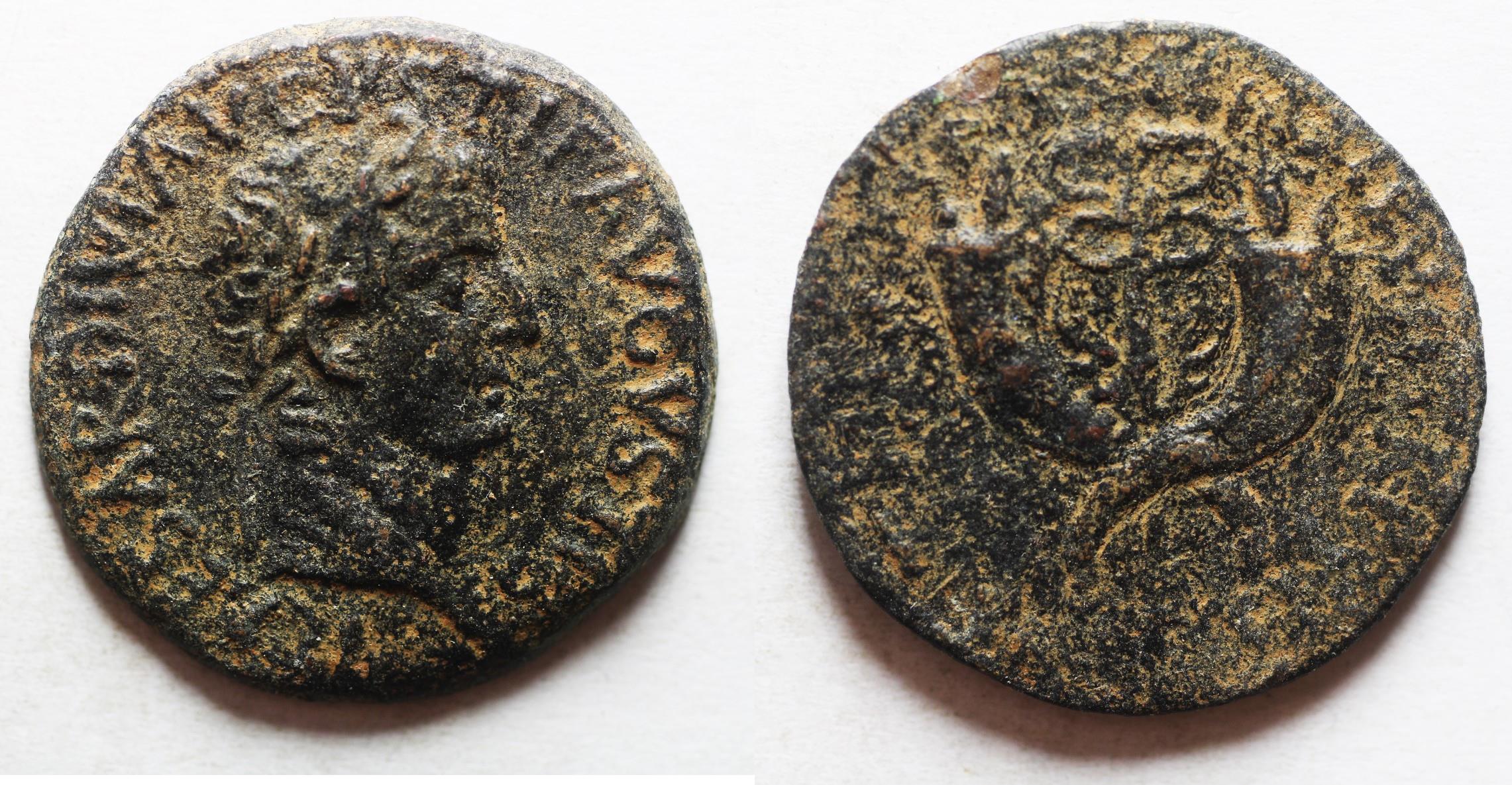 COMMAGENE.Tiberius AD 14-37. AE . Dupondius. struck AD 19/20 or 20/21.