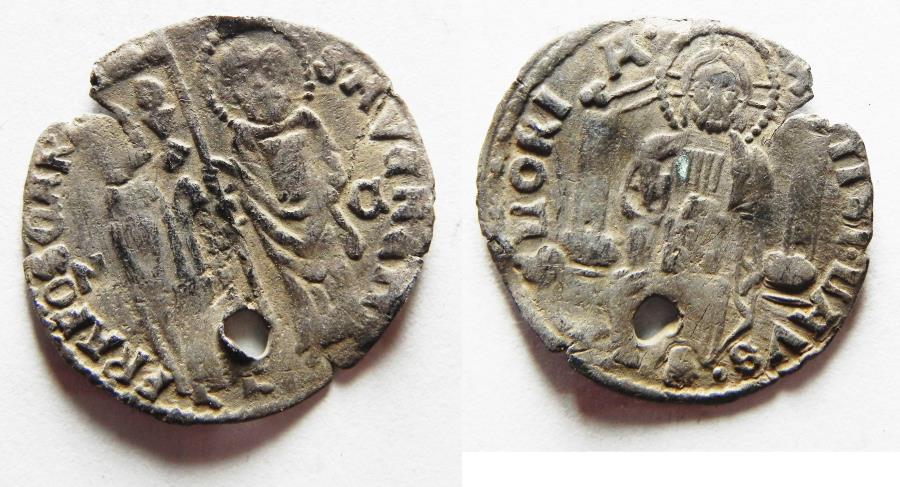 Republic of Venice. 1300 AD. Silver Grosso | Medieval Coins