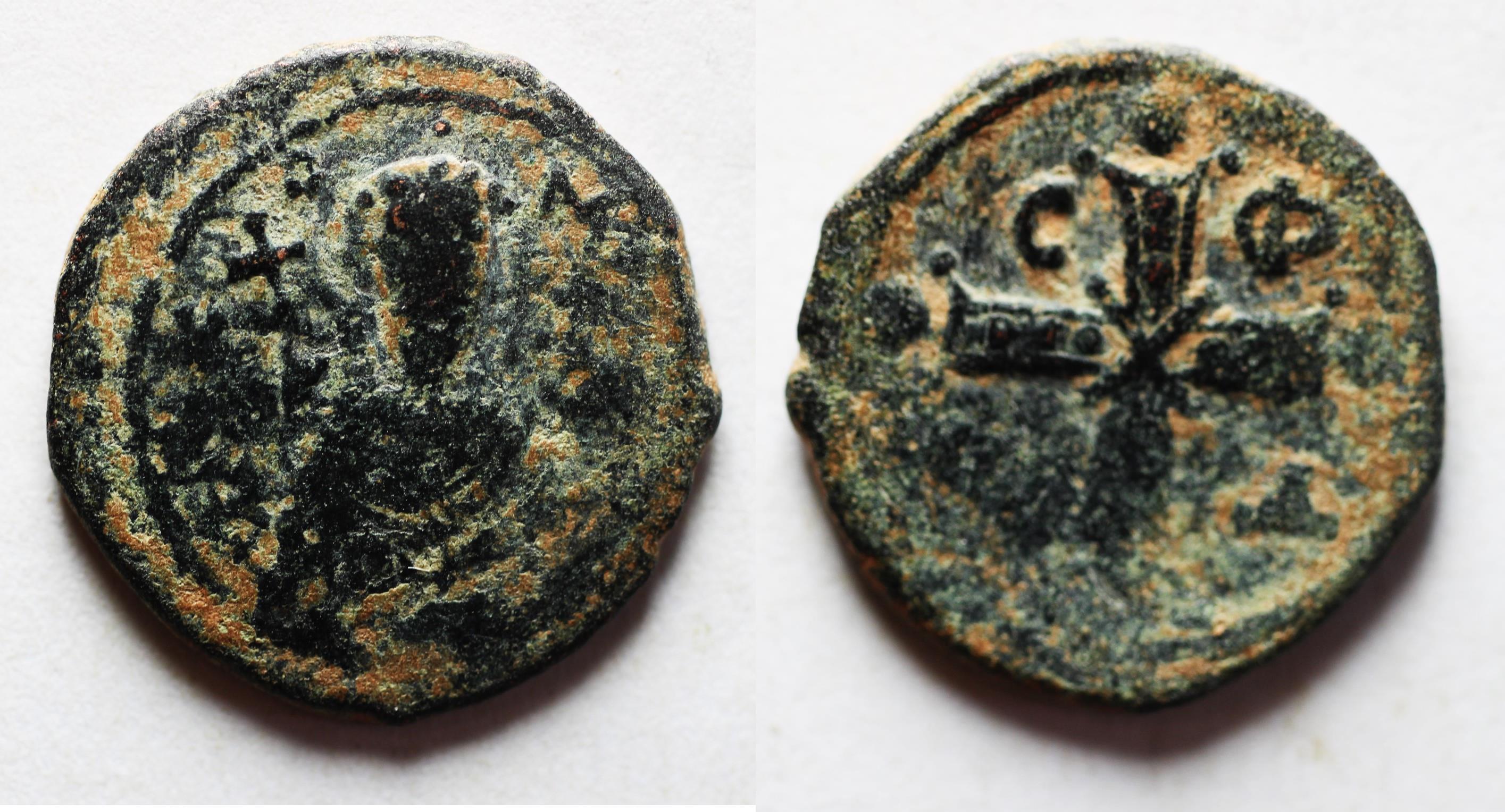 BYZANTINE. Alexius I Comnenus (1081-1118). AE tetarteron | Byzantine Coins