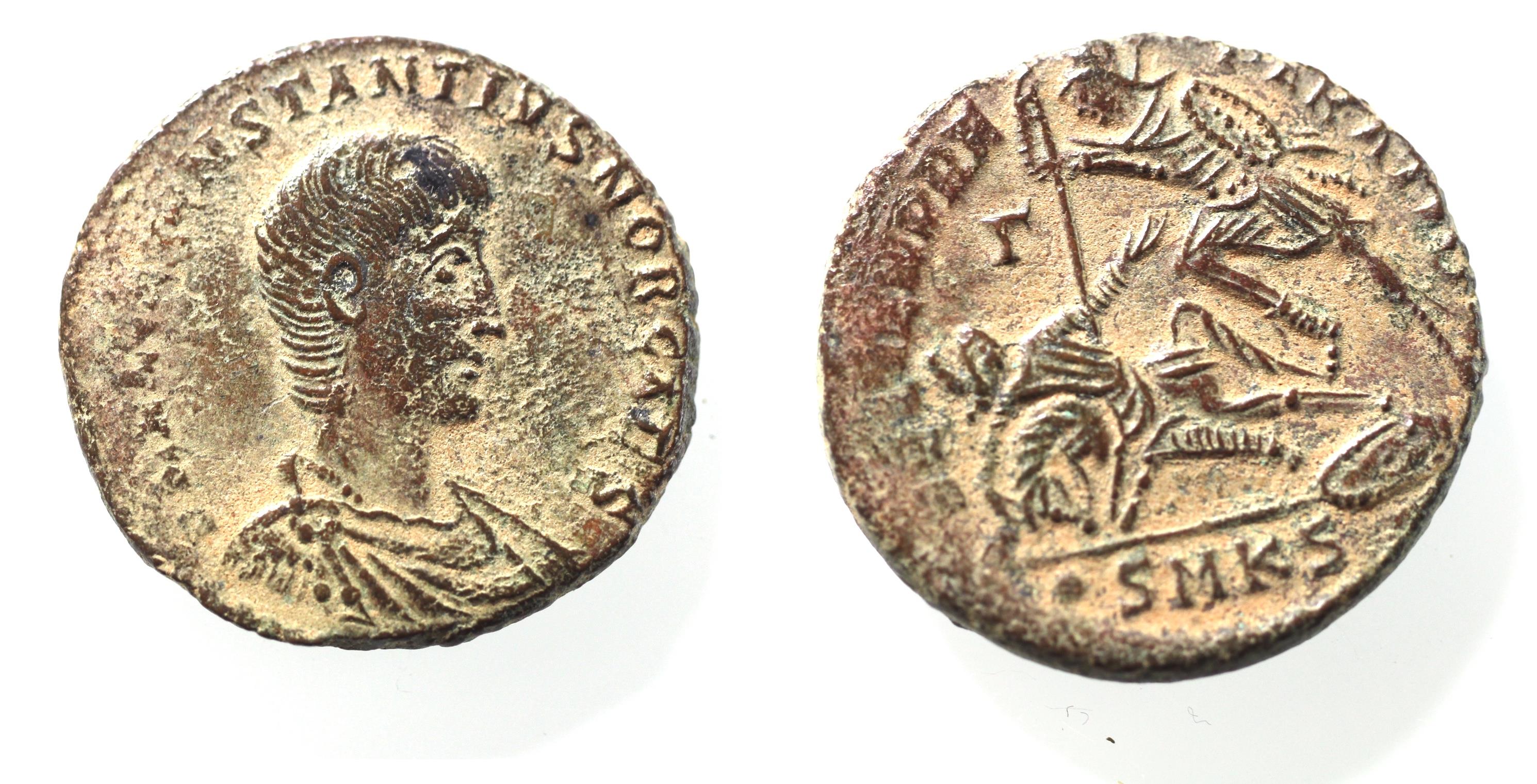 CONSTANTIUS GALLUS AE . FALLEN HORSEMAN | Roman Imperial Coins