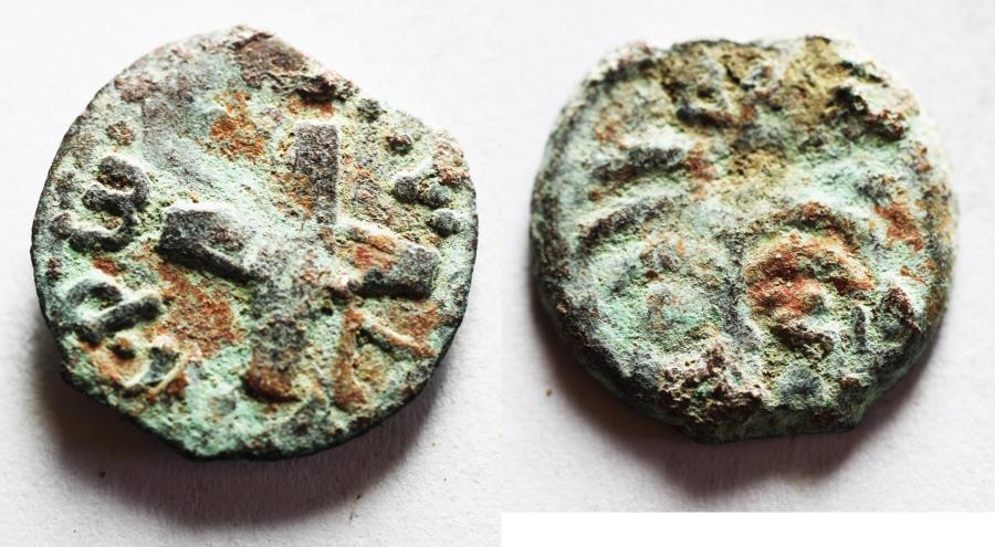 Judaea. Roman Procurators. Antonius Felix (AD 52-59) under Claudius Æ ...