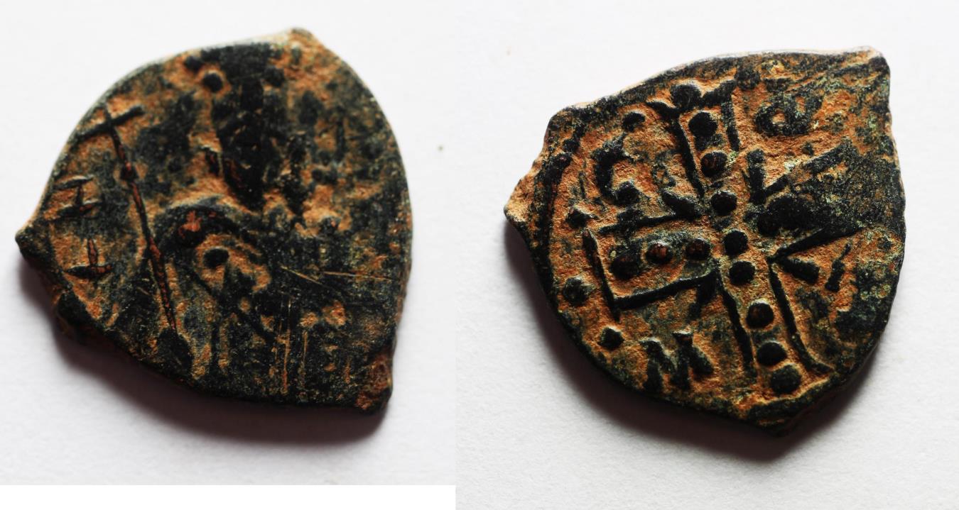 BYZANTINE. Alexius I Comnenus (1081-1118). AE tetarteron | Byzantine Coins