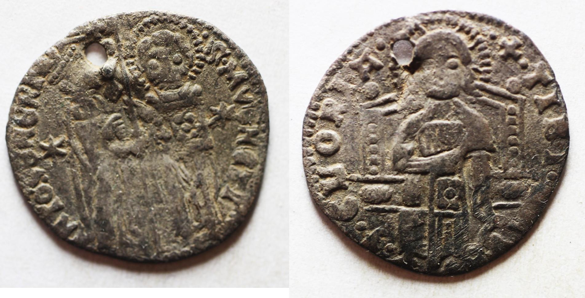 VENICE. SILVER GROSSO. 1400 A.D | Medieval Coins