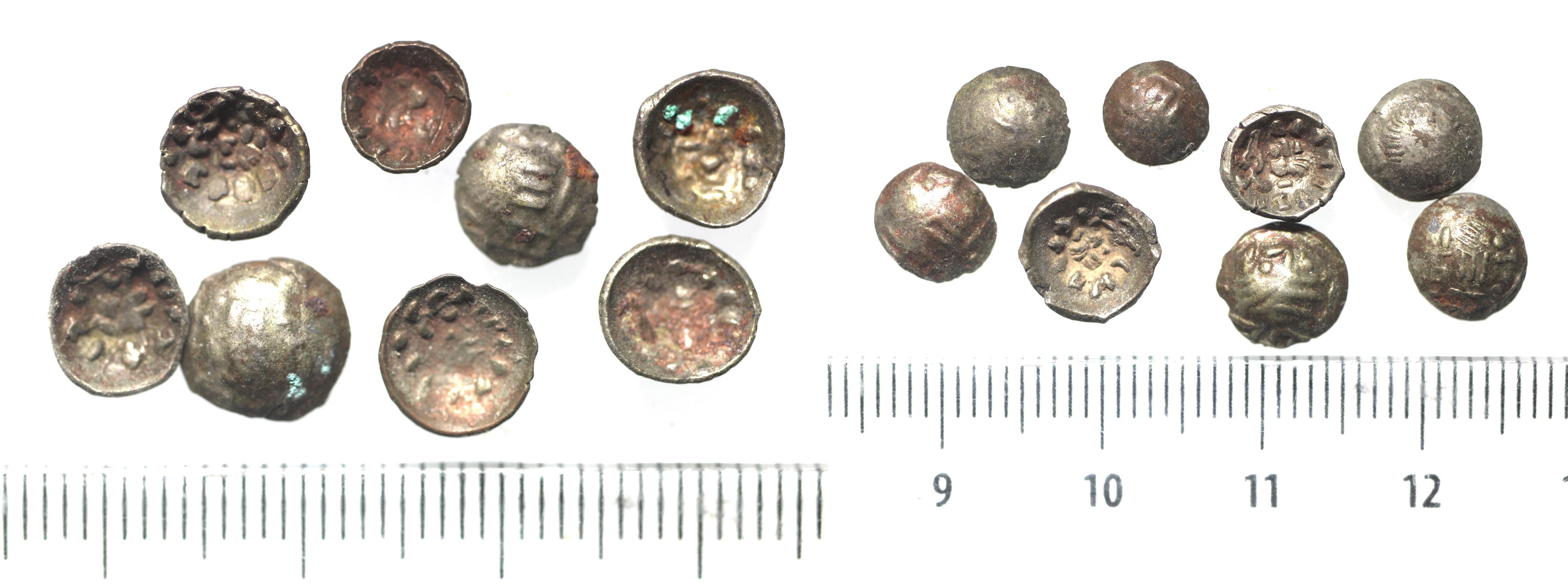 LOT OF 8: ARABIA, Southern. Himyar. 'Amd?n Bay?n Yahaqbi?. Circa AD 100 ...