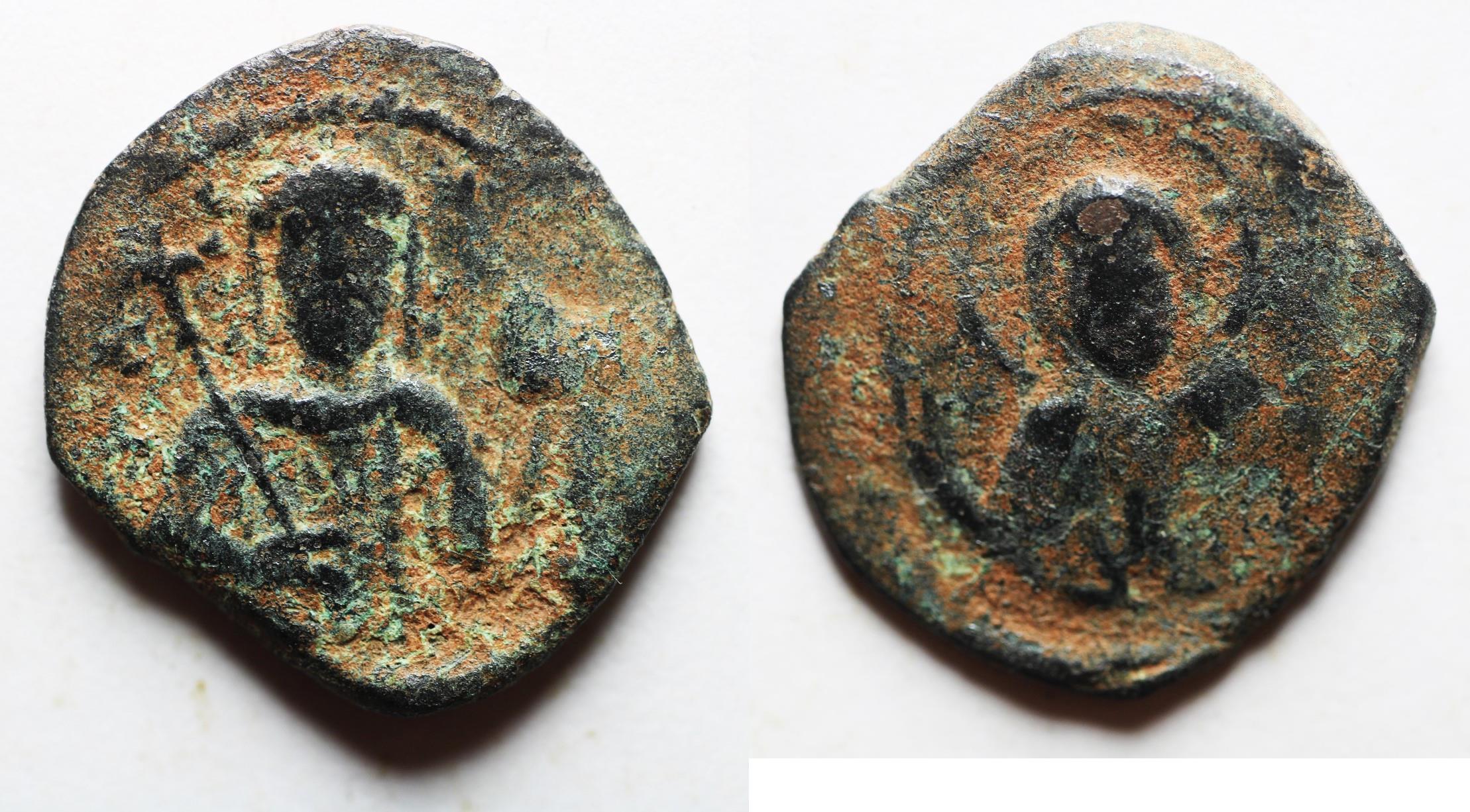 BYZANTINE. Alexius I Comnenus (1081-1118). AE tetarteron | Byzantine Coins
