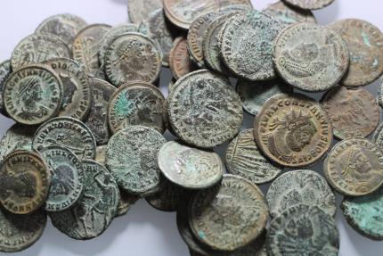 ROMAN IMPERIAL: LOT OF 58 ROMAN AE COINS. | Lots & Collections