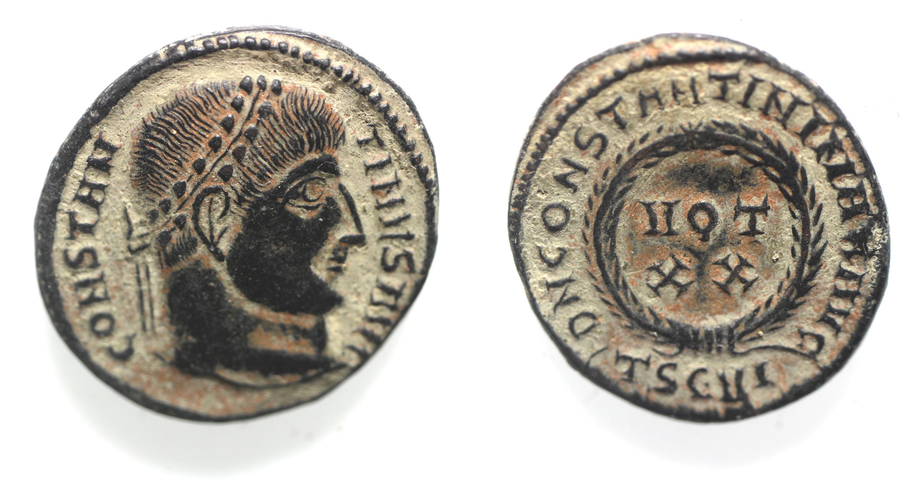 BEAUTIFUL CONSTANTINE I AE FOLLIS | Roman Imperial Coins