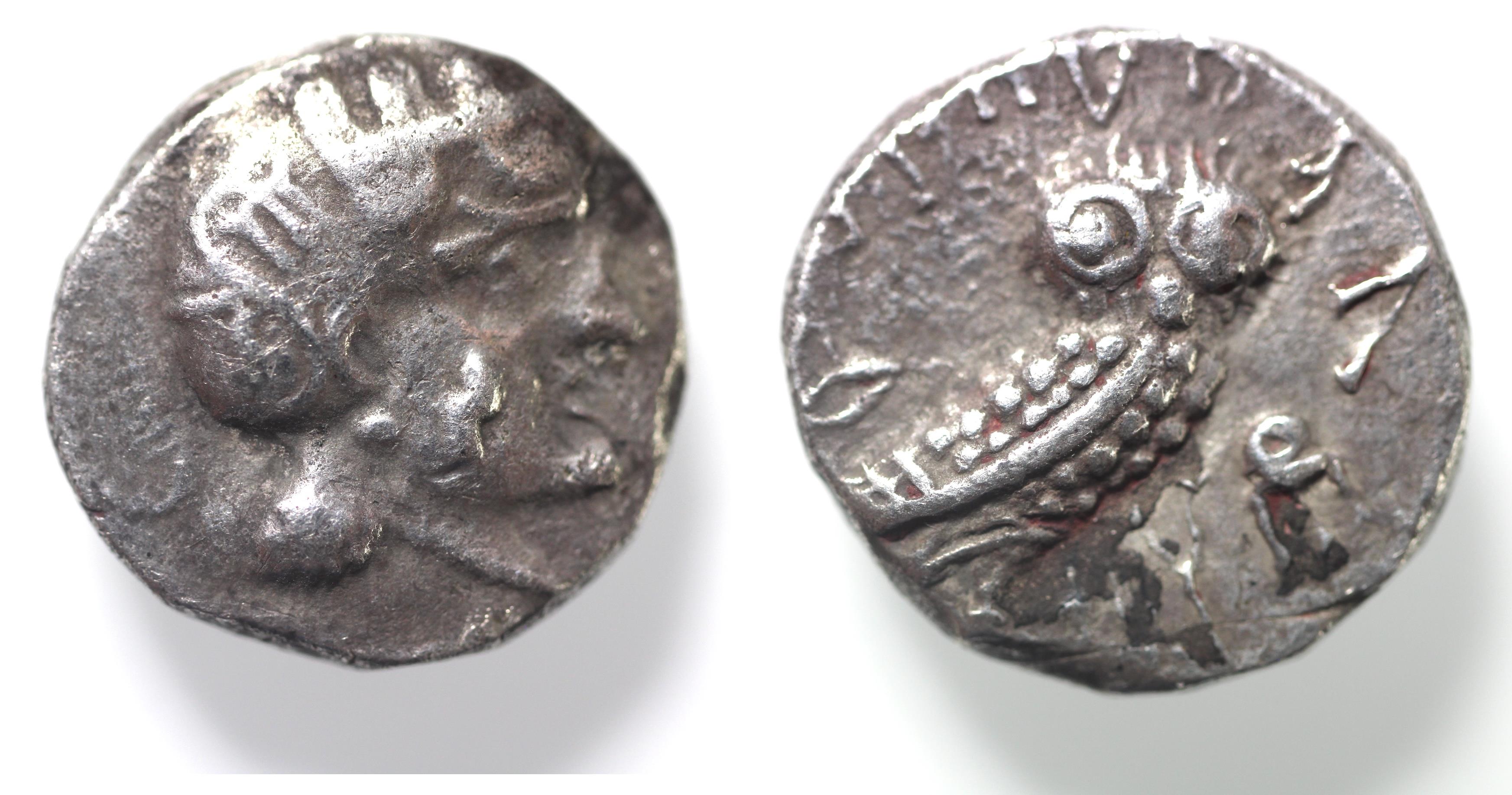 Arabia Felix. Saba’. Mid-fourth-second century BC. AR unit (17mm, 5.10g).