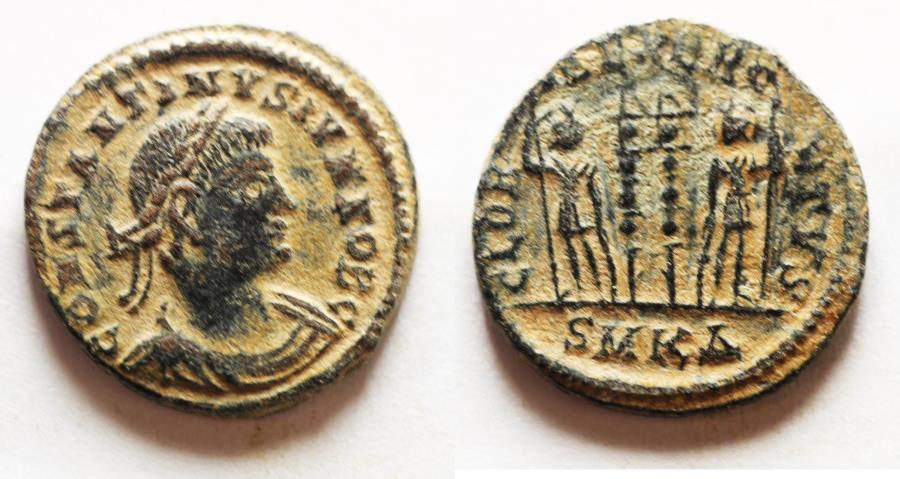 ORIGINAL DESERT PATINA: CONSTANTINE II AE 3 | Roman Imperial Coins