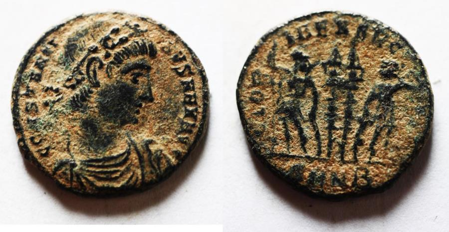 ORIGINAL DESERT PATINA: CONSTANTINE I AE 4 | Roman Imperial Coins