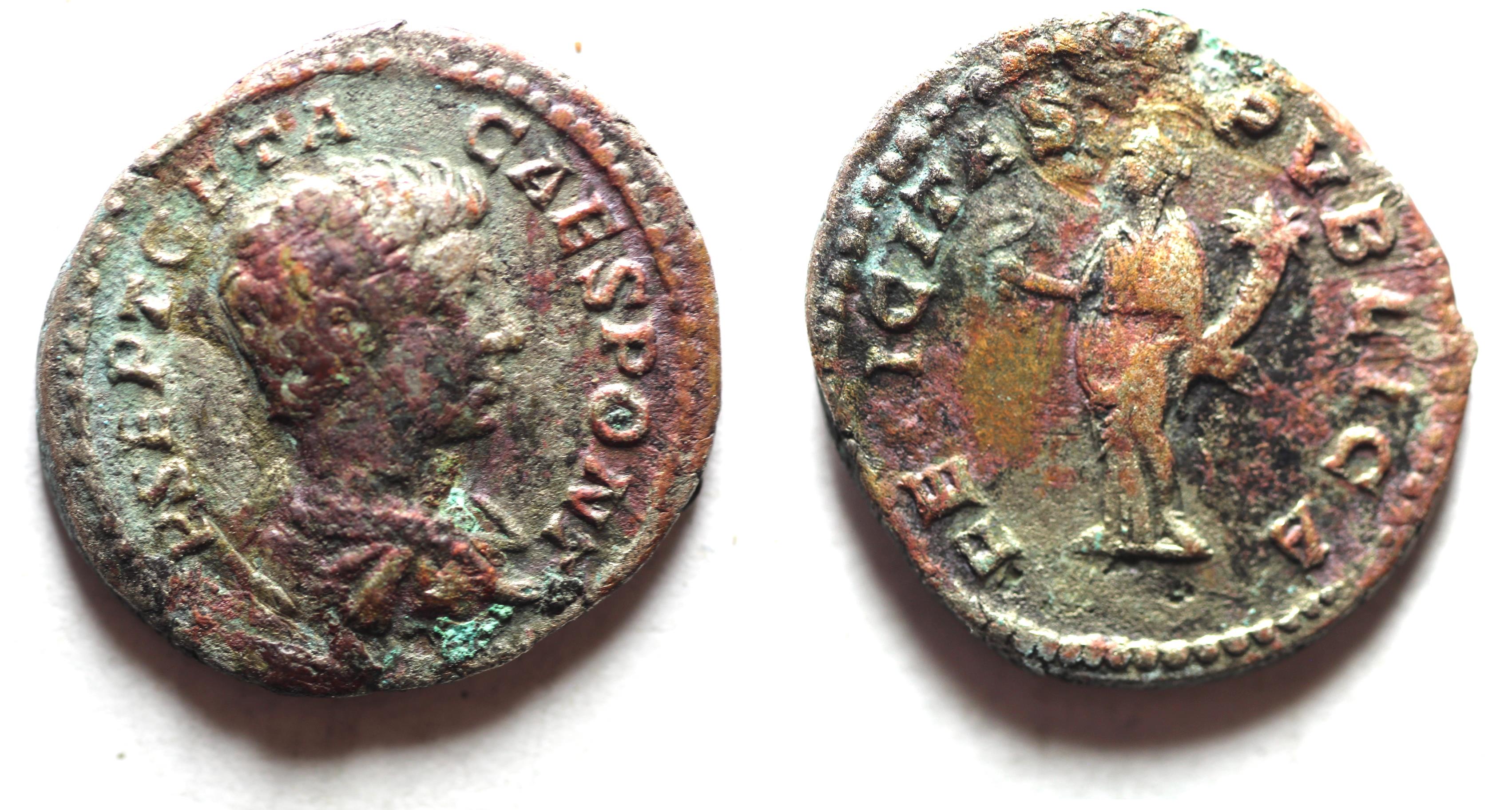 ROMAN IMPERIAL. GETA SILVER DENARIUS | Roman Imperial Coins