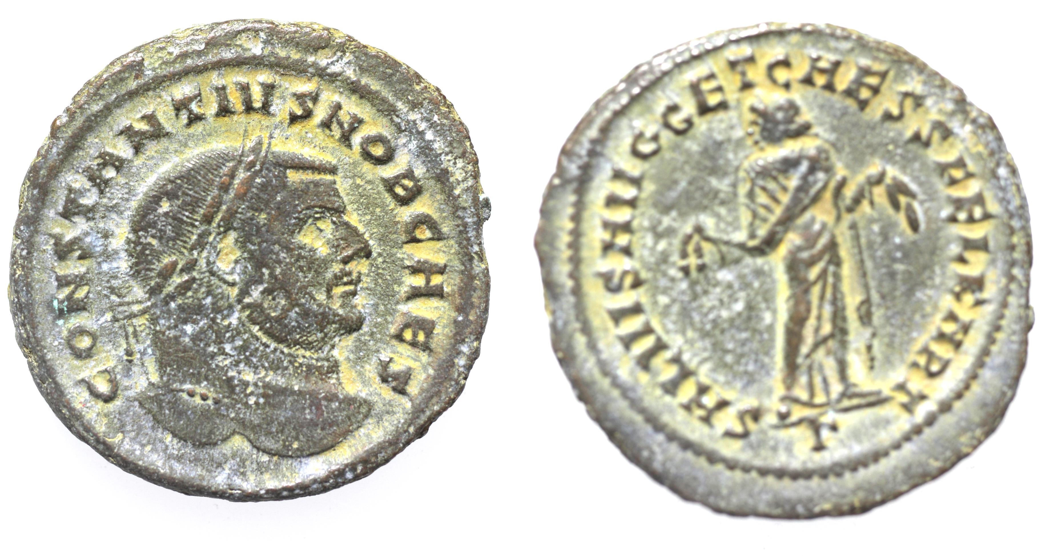 CONSTANTIUS I AE LARGE FOLLIS | Roman Imperial Coins
