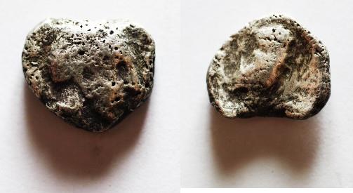 PHILISTO - ARABIAN IMMITATION OF ATHENIAN COINAGE, SILVER DRACHM. GAZA MINT