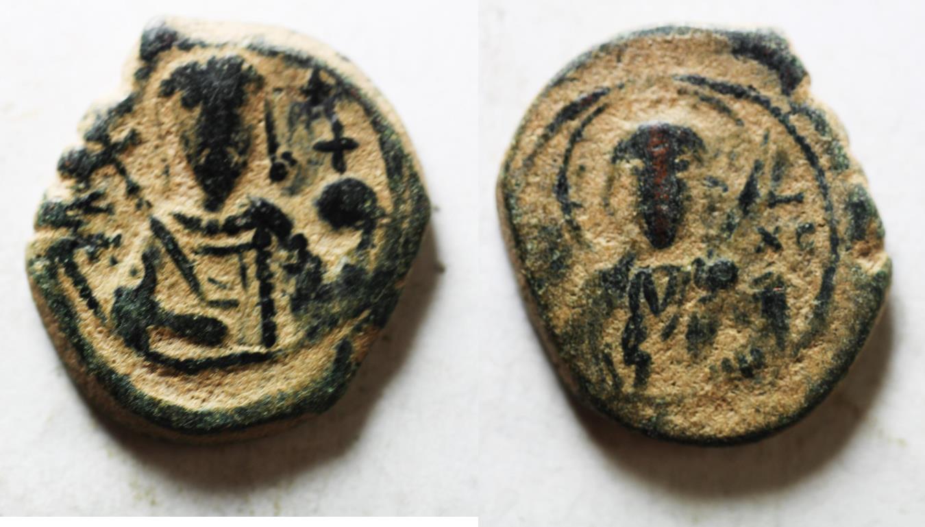BYZANTINE. Alexius I Comnenus (1081-1118). AE tetarteron | Byzantine Coins