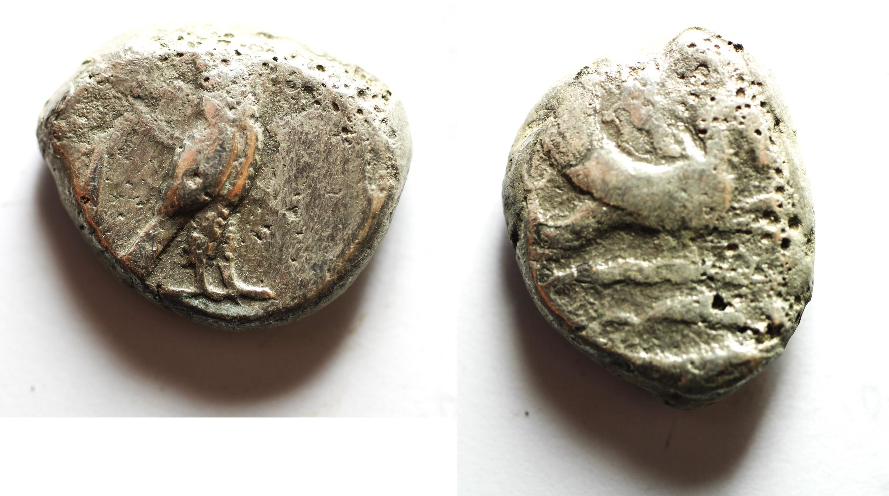 PHOENICIA, Tyre. Uncertain king. Circa 393-358 BC. AR Shekel | Greek Coins