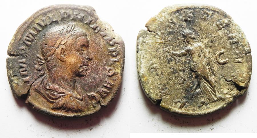 PHILIP II AE SESTERTIUS | Roman Imperial Coins