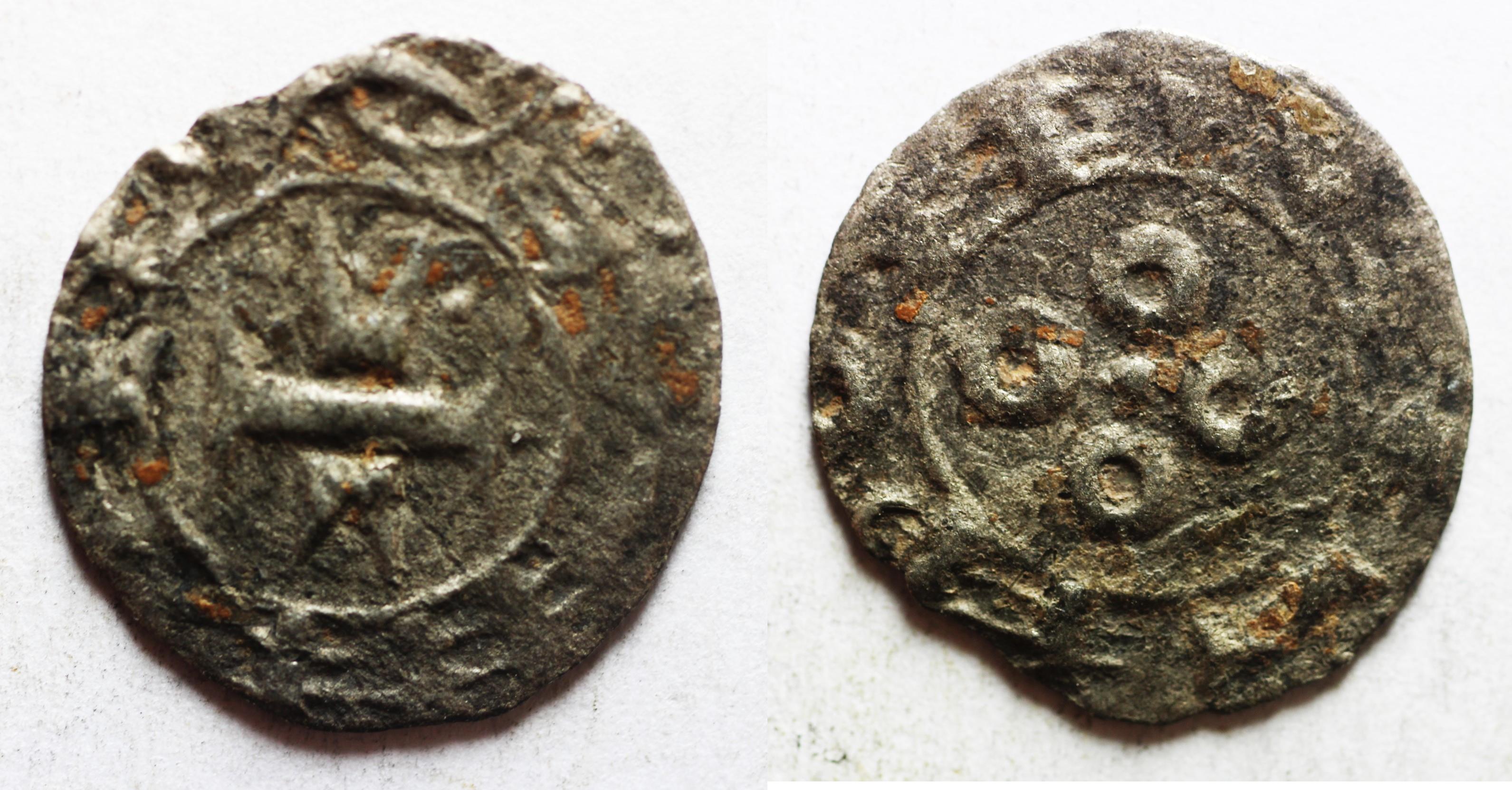 CRUSADERS SILVER DENIER | Medieval Coins