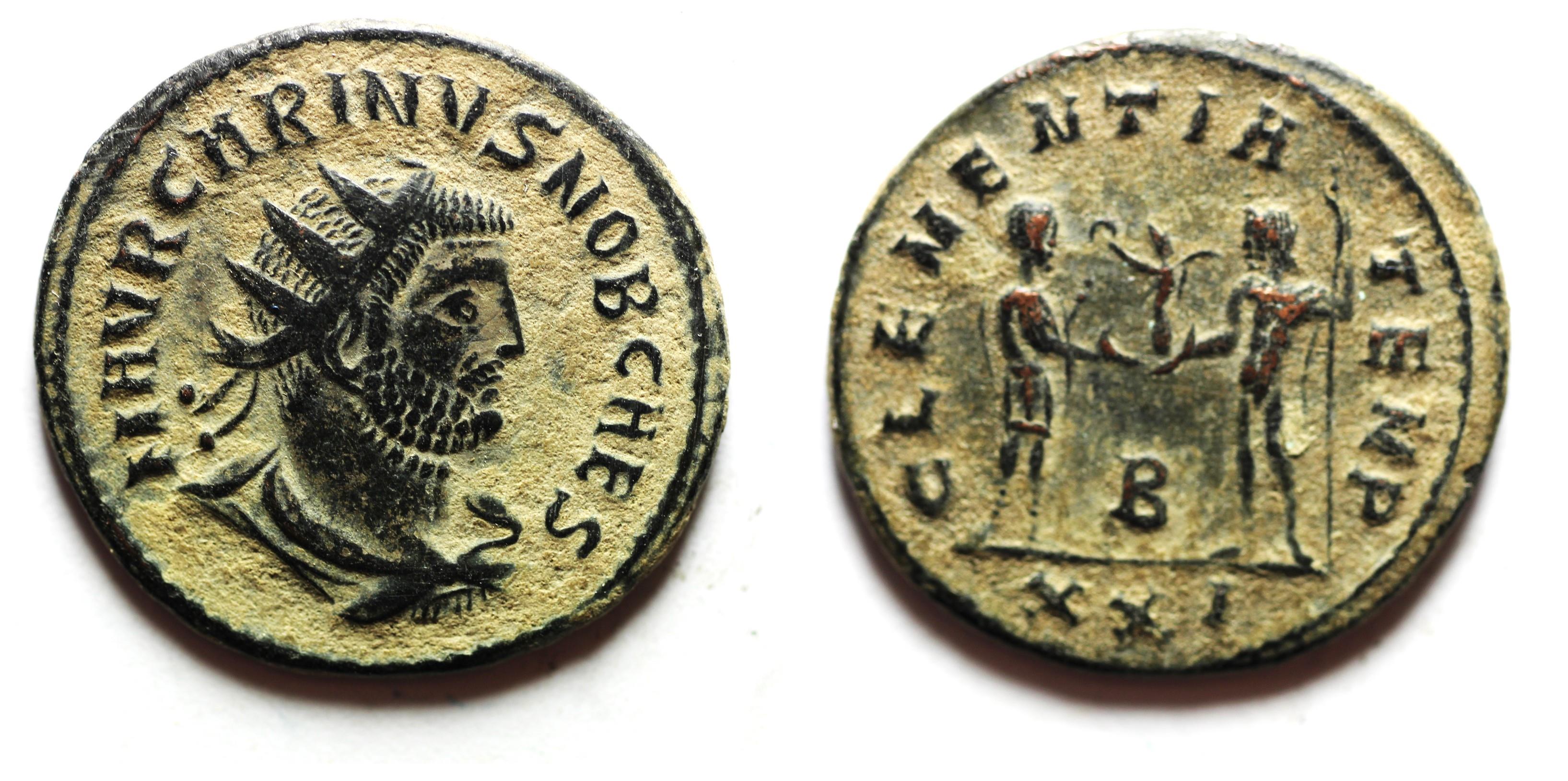 ORIGINAL DESERT PATINA: CARINUS AE ANTONINIANUS | Roman Imperial Coins