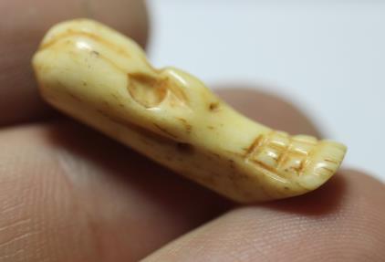 ANCIENT MEDIEVAL IVORY AMULET. 1200 - 1400 A.D? JORDAN. | Medieval Coins
