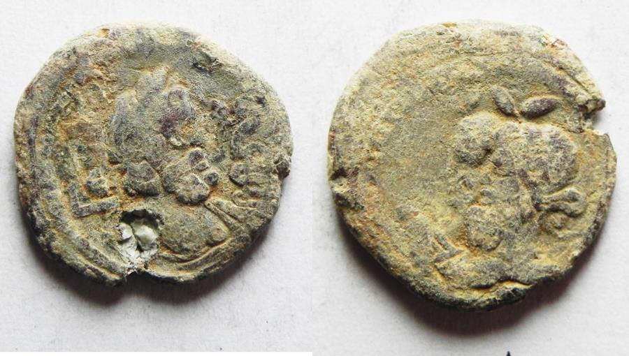 EGYPT. ALEXANDRIA LEAD TOKEN | Roman Provincial Coins