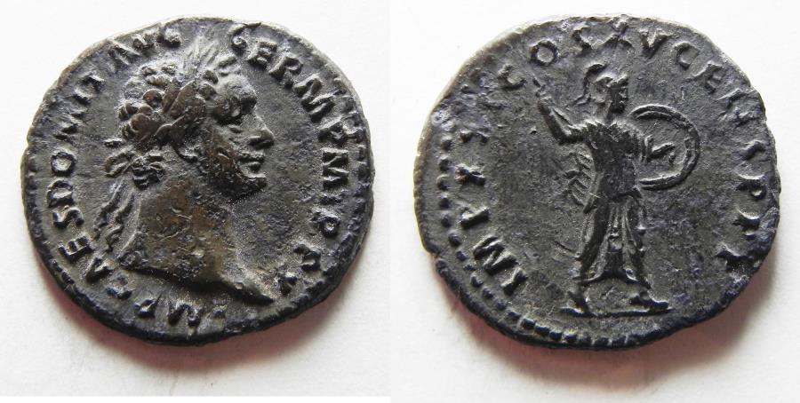 DOMITIAN SILVER DENARIUS | Roman Imperial Coins