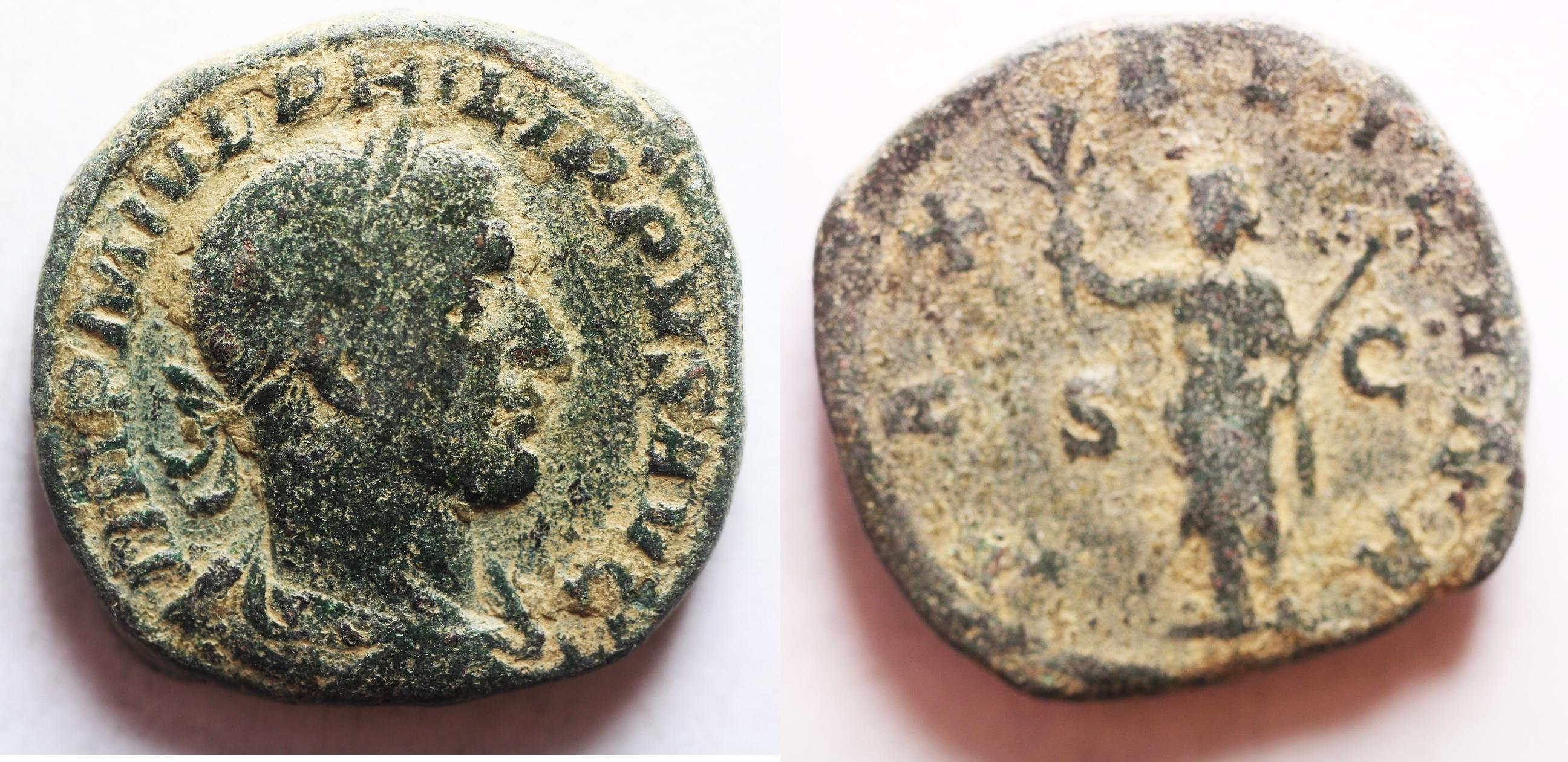 ROMAN IMPERIAL. PHILLIP I THE ARAB AE SESTERTIUS | Roman Imperial Coins