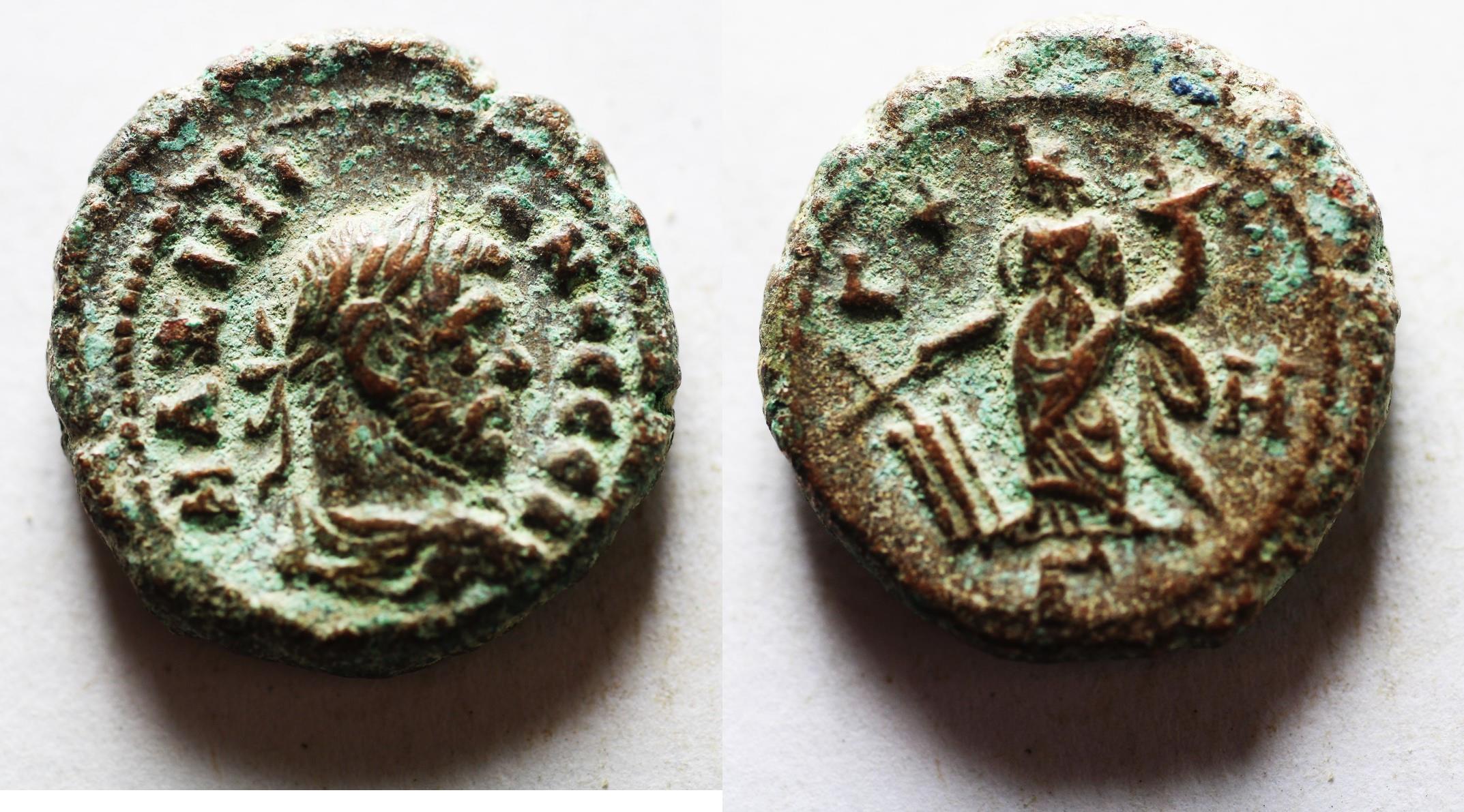 Egypt. Alexandria. Potin(AE) Tetradrachm. Maximian. Tyche | Roman ...