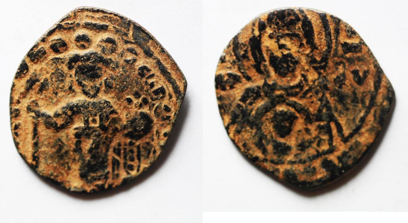 BYZANTINE. Alexius I Comnenus (1081-1118). AE tetarteron | Byzantine Coins
