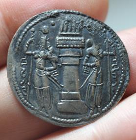 SASANIAN KINGS. Vahr?m (Bahram) I. AD 273-276. AR Drachm | Ancient ...