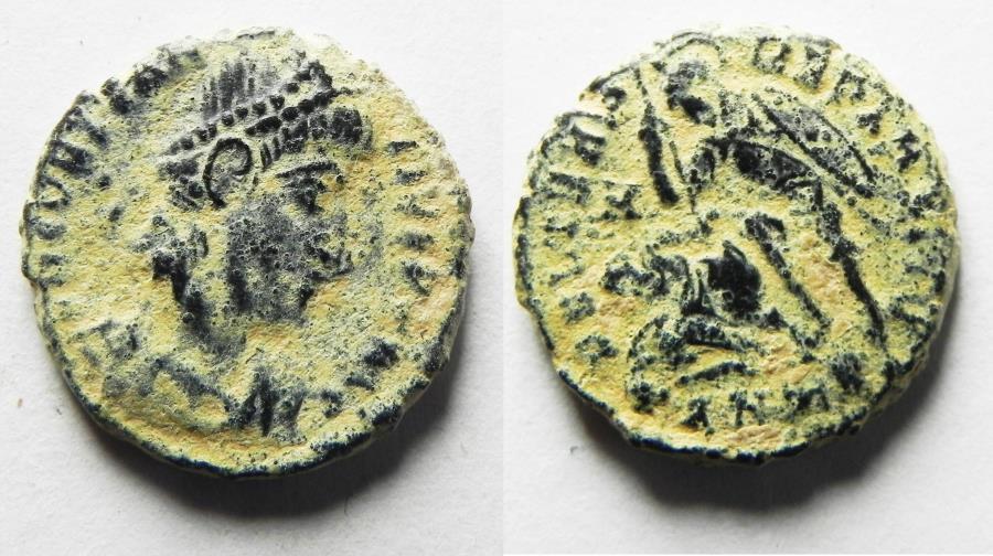 AS FOUND. ORIGINAL DESERT PATINA. CONSTANTIUS II AE 3 | Roman Imperial ...