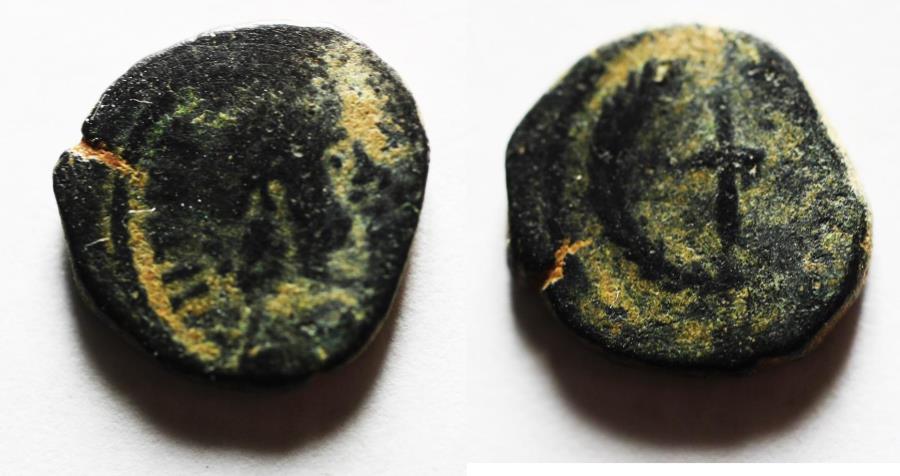 ARCADIUS AE 4 WITH CROSS | Roman Imperial Coins