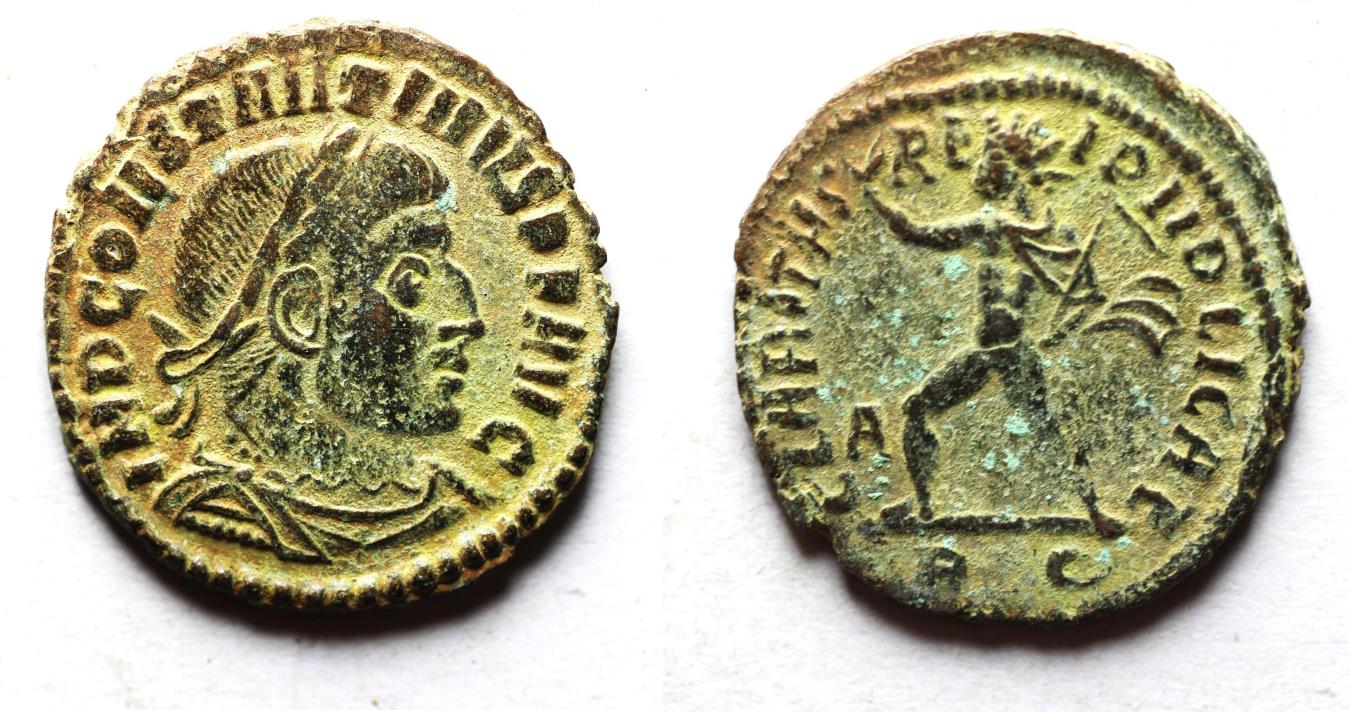ROMAN EMPIRE: Constantine I the Great, AD 307-337, AE Follis.